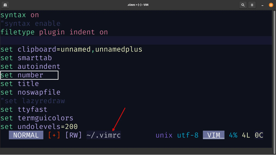 How To Display Line Number In Vim 